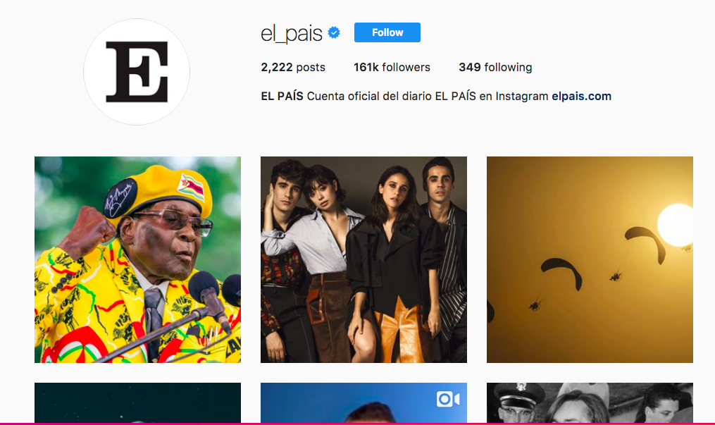 Menos del 40% de los periódicos usan Instagram en su estrategia de ...